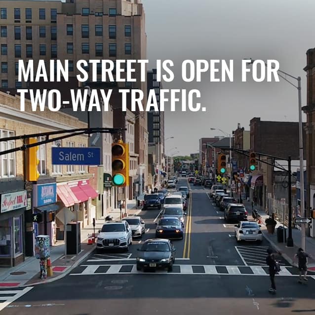 Downtown Hackensack, NJ